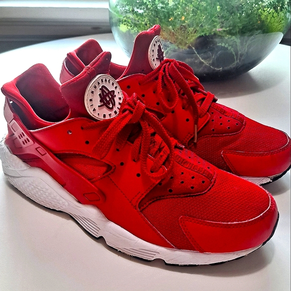 Nike | Shoes | Air Huarache Run University Red By Nike | Poshmark